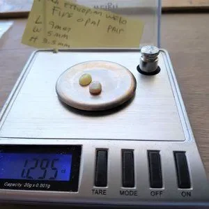 ethiopian | Jewelry | Brilliant Peach Colored Ethiopian Welo Fire Opal ...
